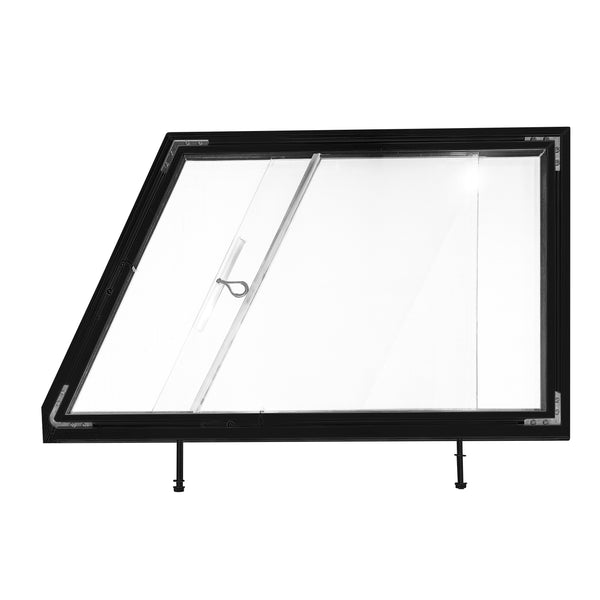 Front Door Top Window (Right) - Aluminum - RH - Land Rover Series/Defe ...